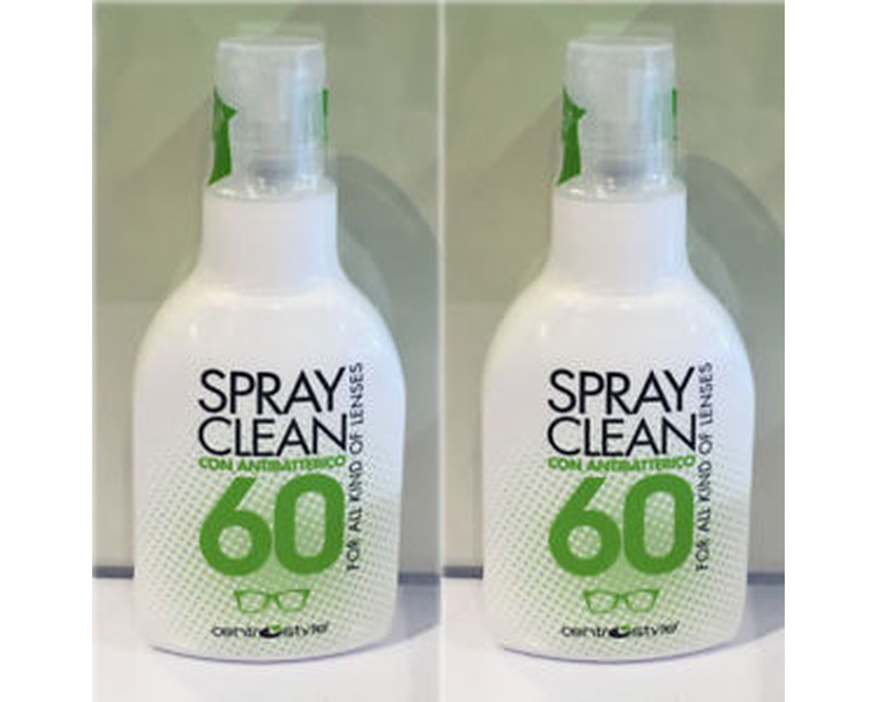 CENTROSTYLE SPRAY CLEAN 60 ANTIBATTERICO - Ottica Tirone